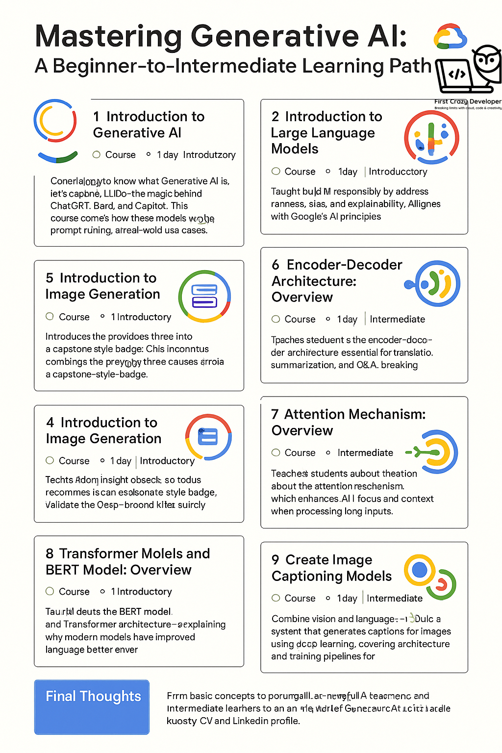 🚀 Mastering Generative AI: A Beginner-to-Intermediate Learning Path ...