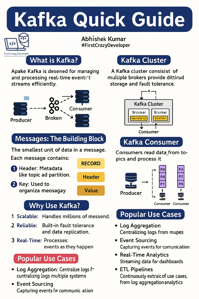 Kafka Quick Guide: A Deep Dive into Event Streaming – First Crazy Developer